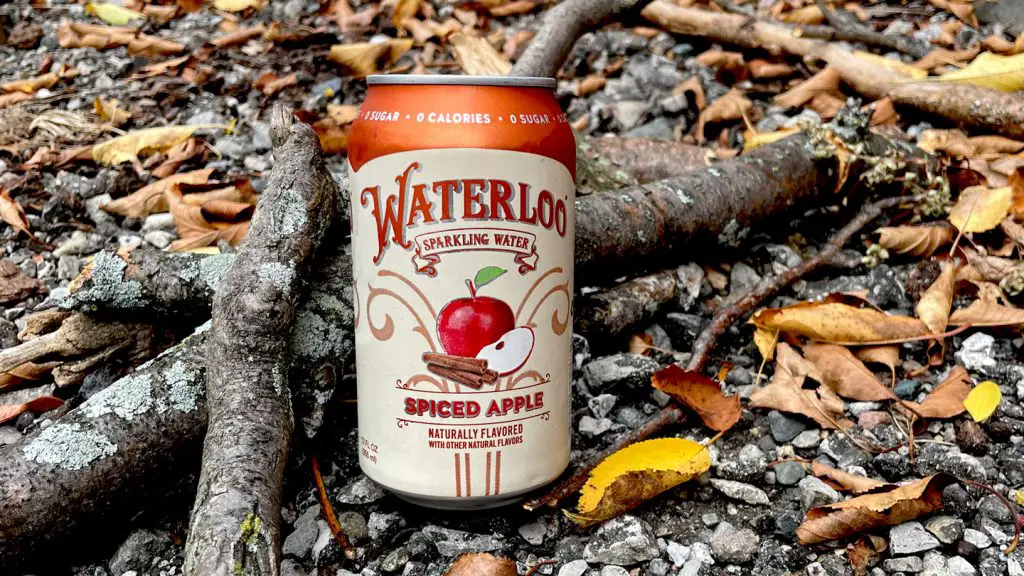 Waterloo Spiced Apple Sparkling Water - Little Outdoorsy
